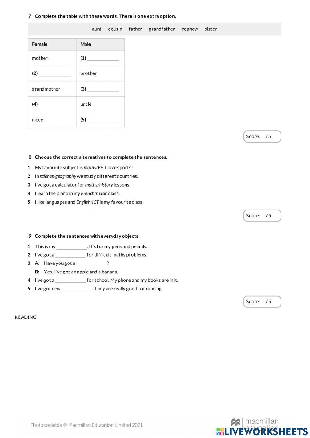 1st grade- 2nd trimestrial 6839202 | Karla_Quen