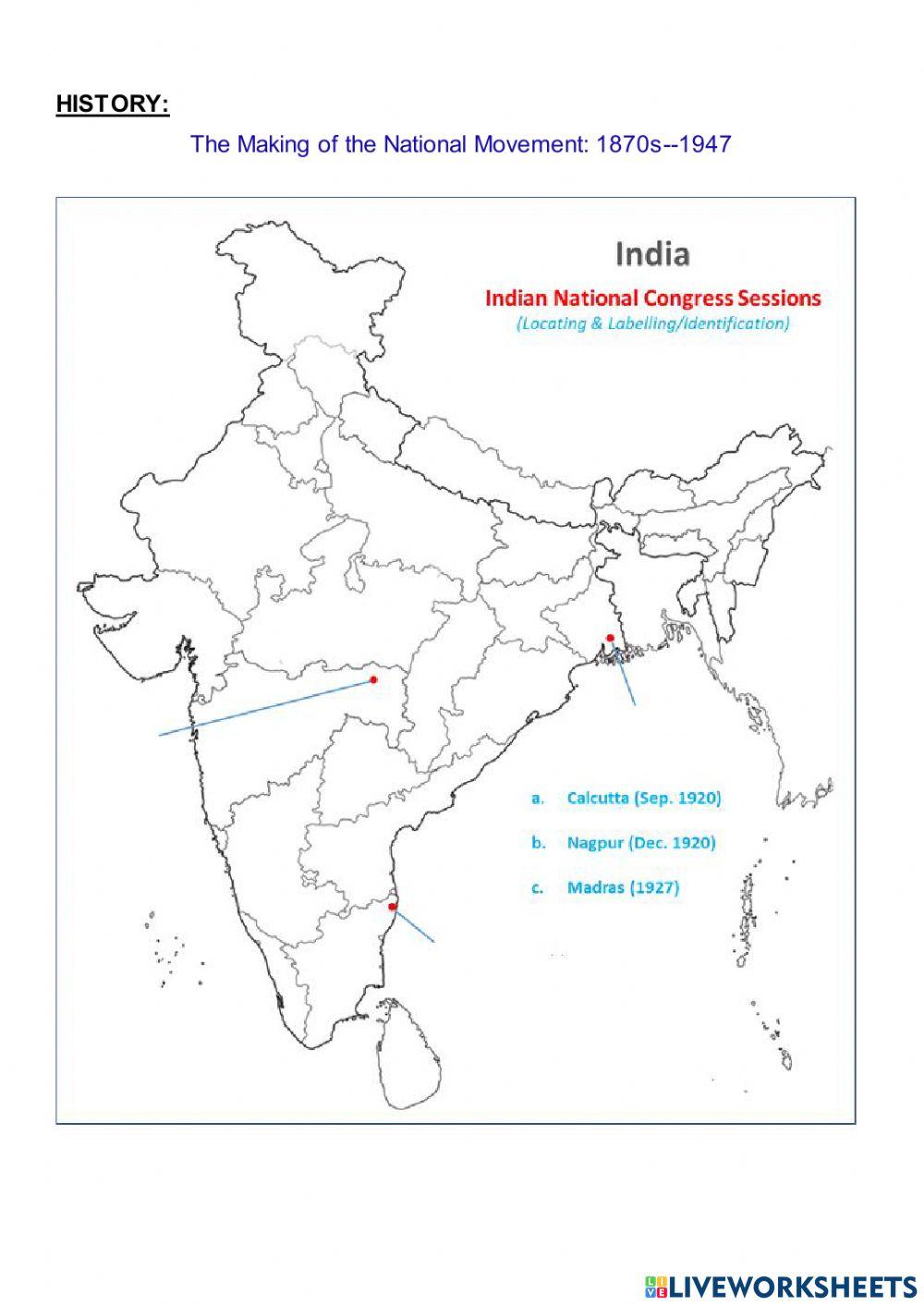 GADE-8 MAP POINTING online exercise for | Live Worksheets
