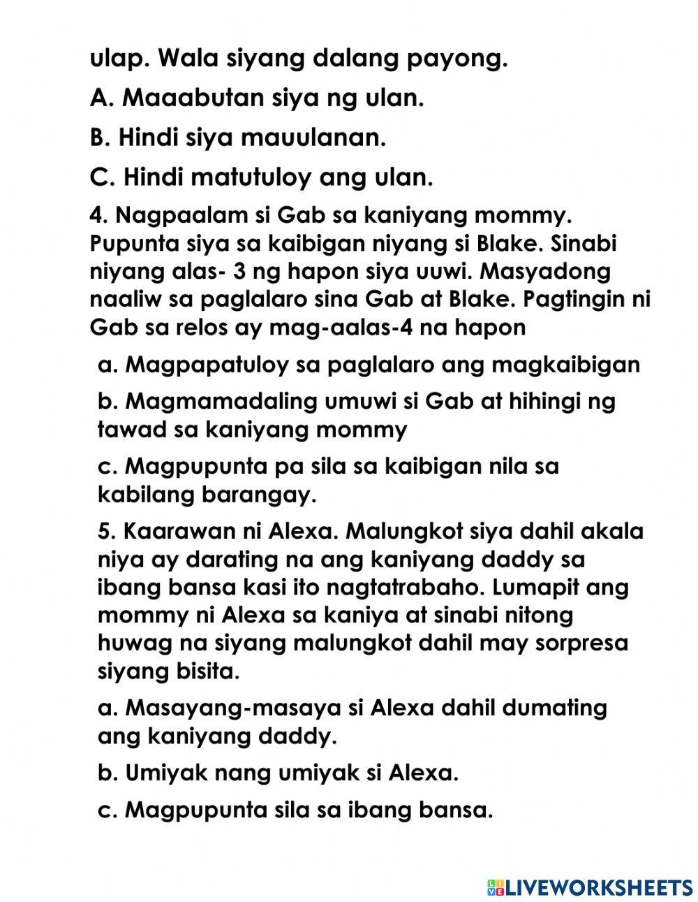 1895512 | Filipino week 2 Q3 | marie junneth verga