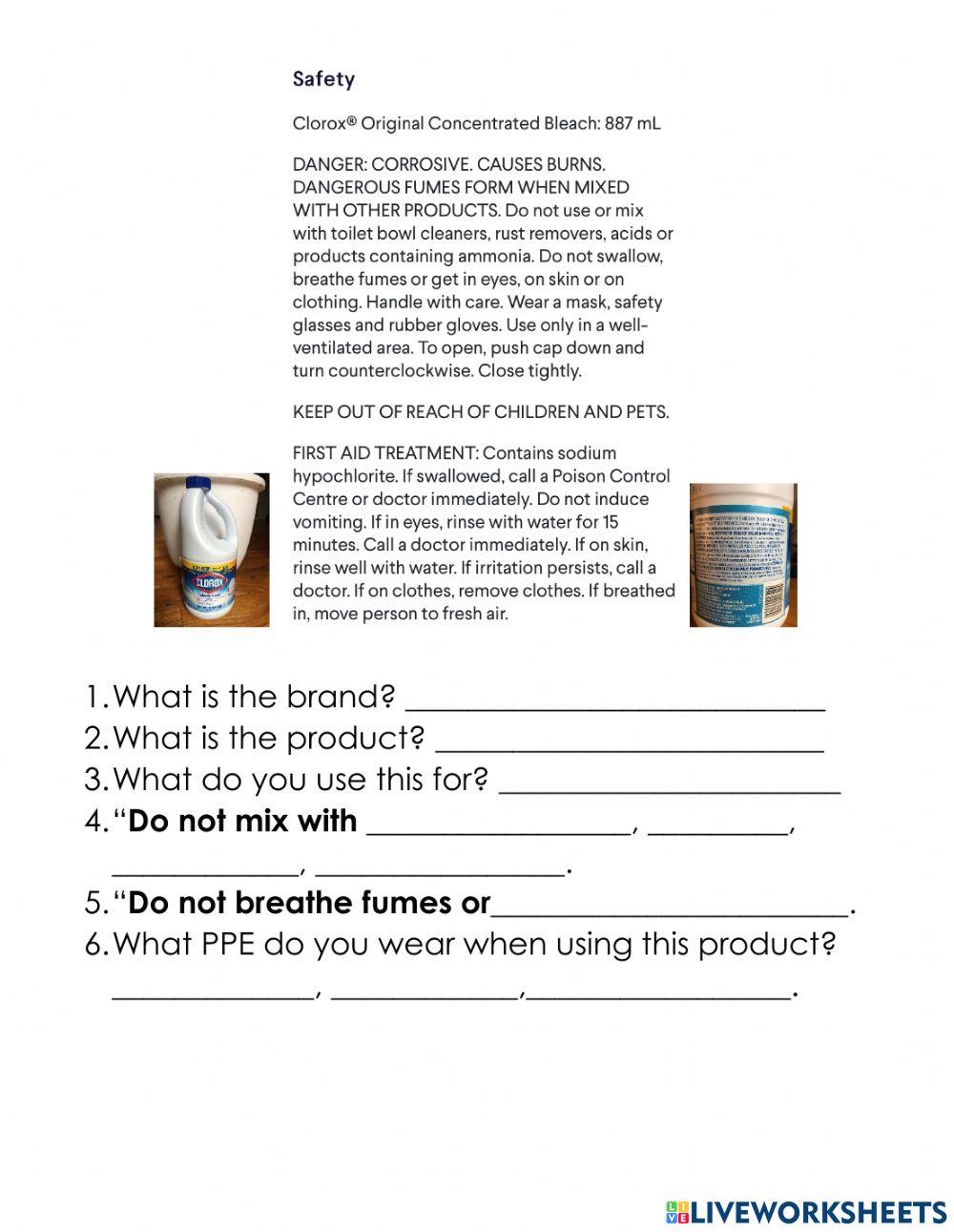 Reading Chemical Label 1895682 | kselbee | Live