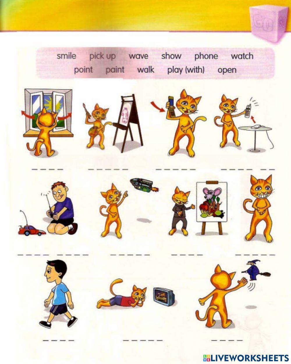 Verbs online exercise for | Live Worksheets