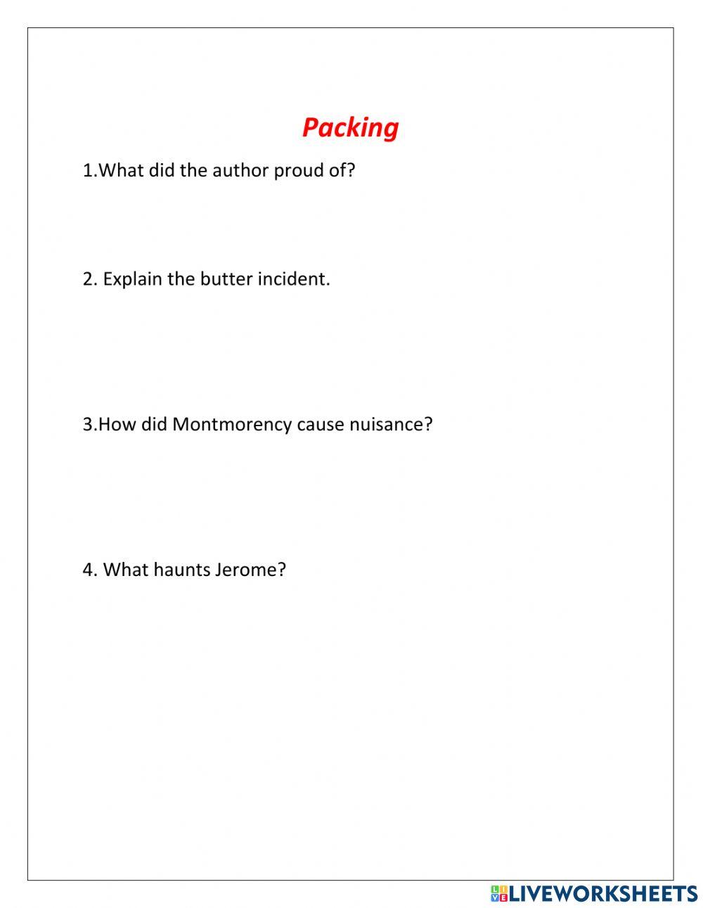 If I Were You - Packing -Revision | rjceng | Live