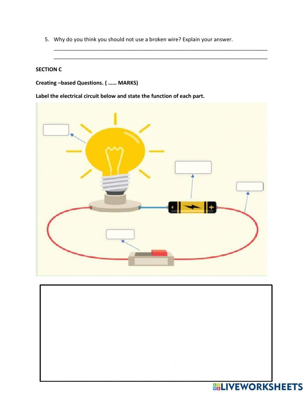 Mid semester Science P2 worksheet | Live Worksheets