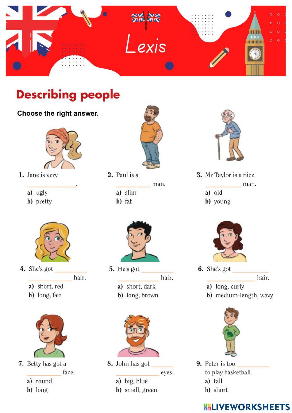 Worksheet 35 activity | Live Worksheets