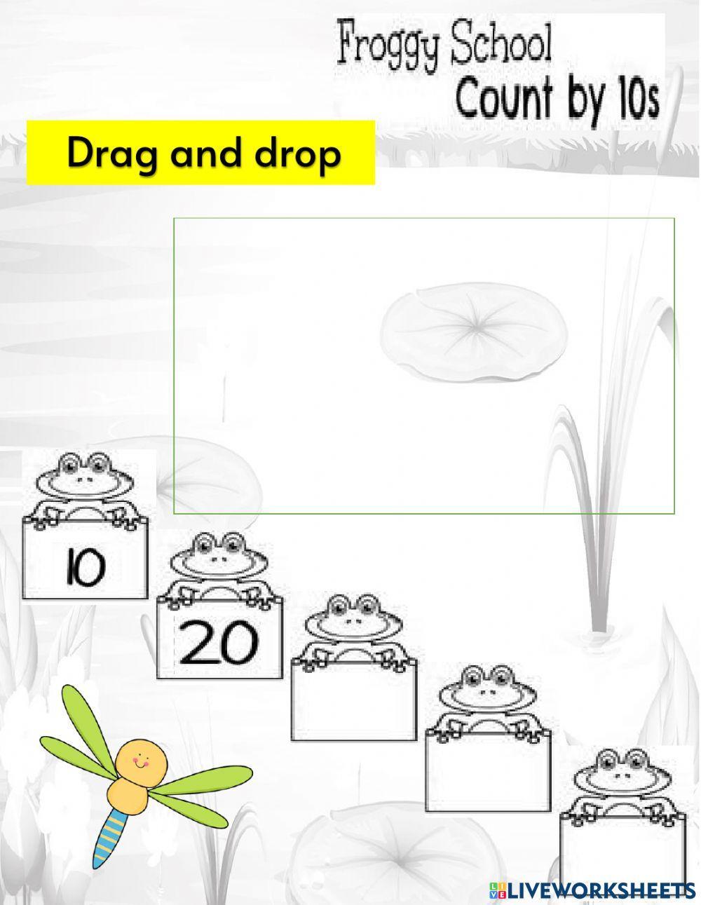 Counting by 10s 1896799 | nwin | Live Worksheets