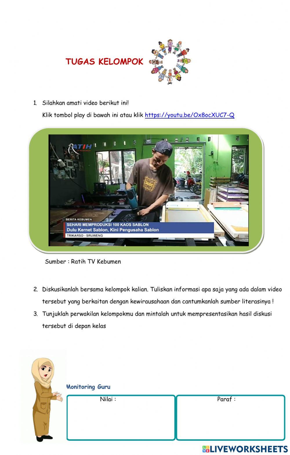 Ips online exercise for 7 | Live Worksheets
