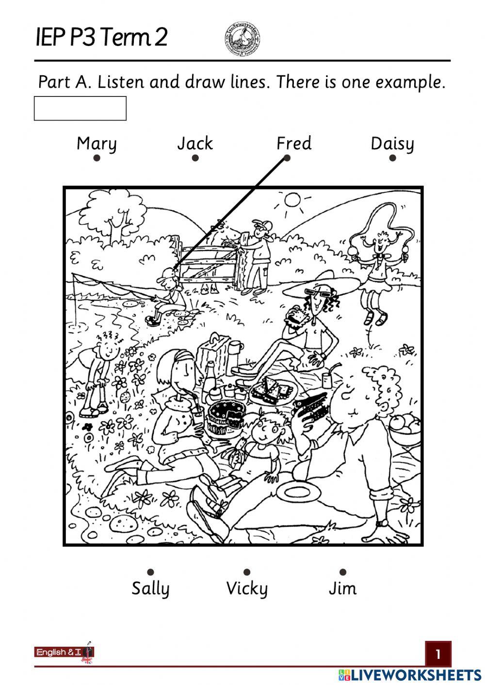 IEP G6 End of Term Test 3553938 | E_and_I