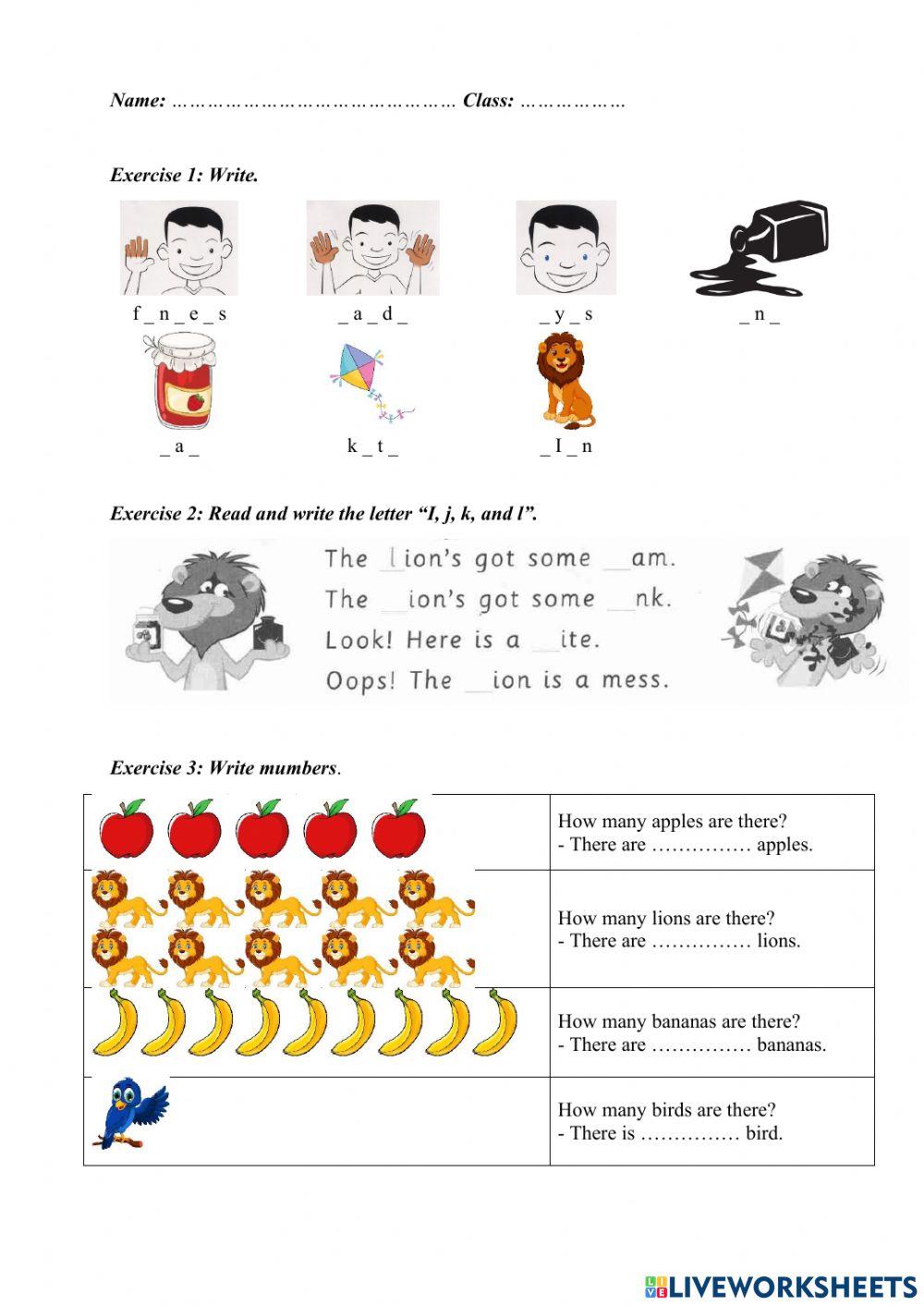 Unit 3: This is my nose worksheet | Live Worksheets