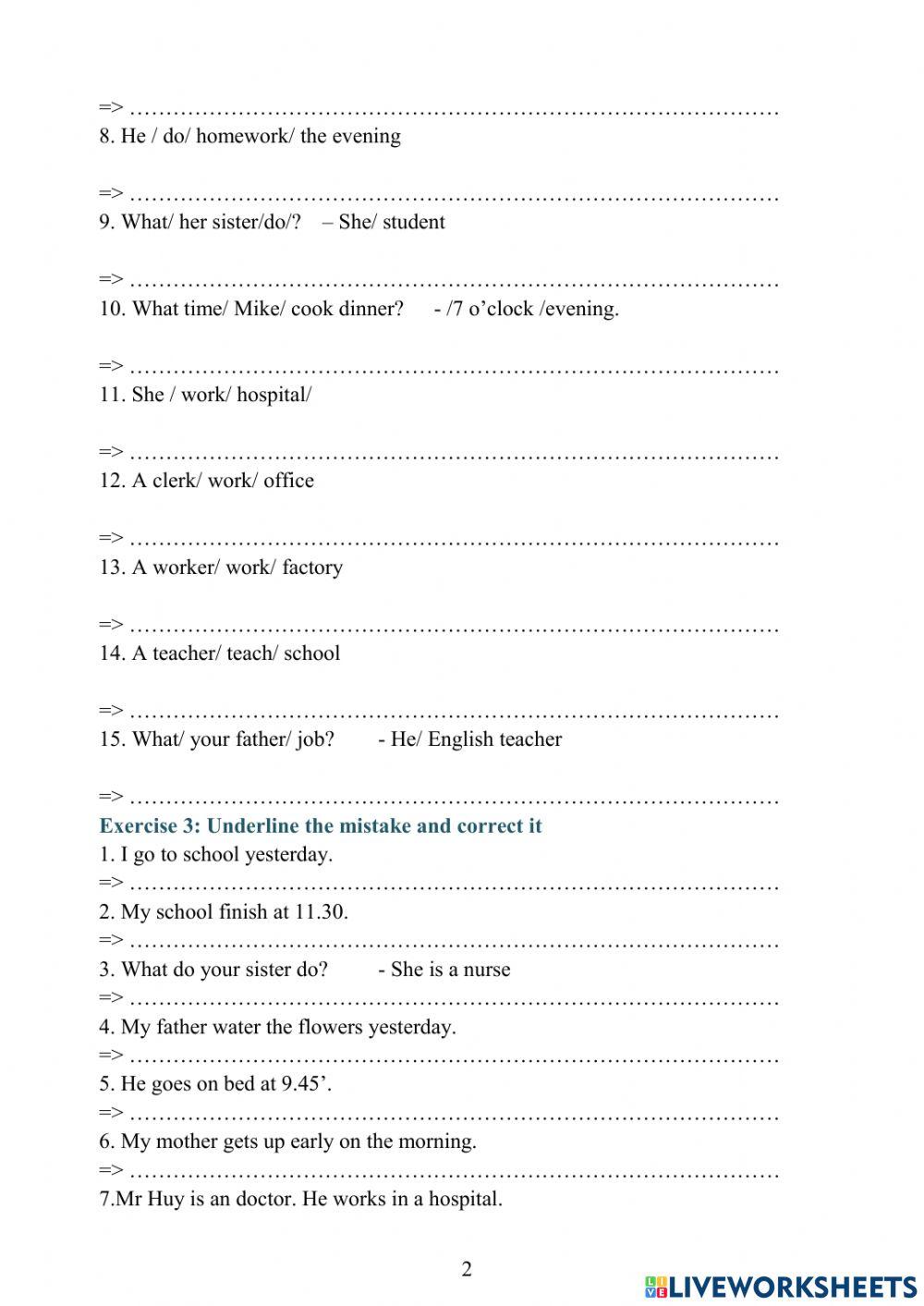 Grade 4 high level worksheet | Live Worksheets