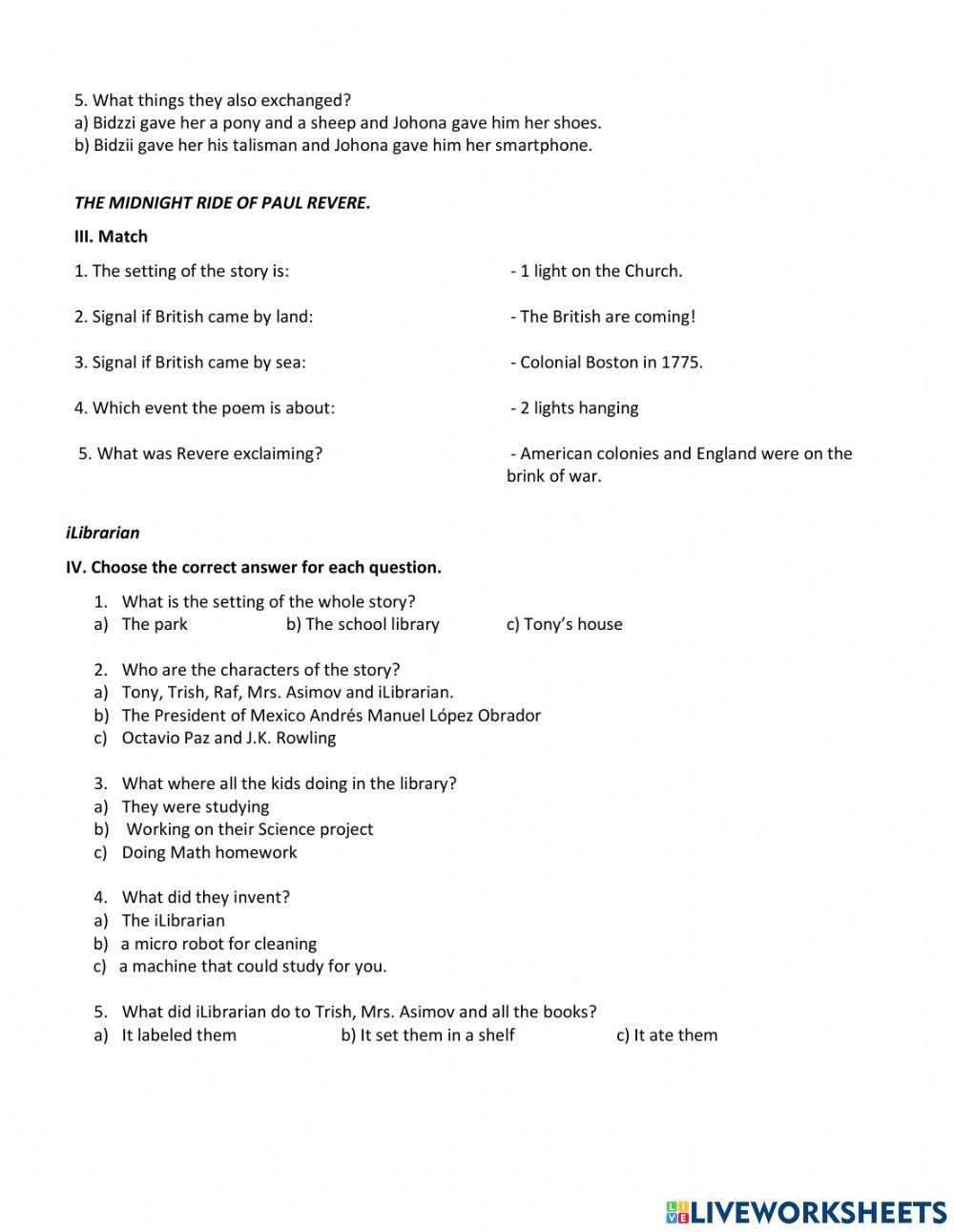 Reading 2427 | Astrid_Aguilar | Live Worksheets