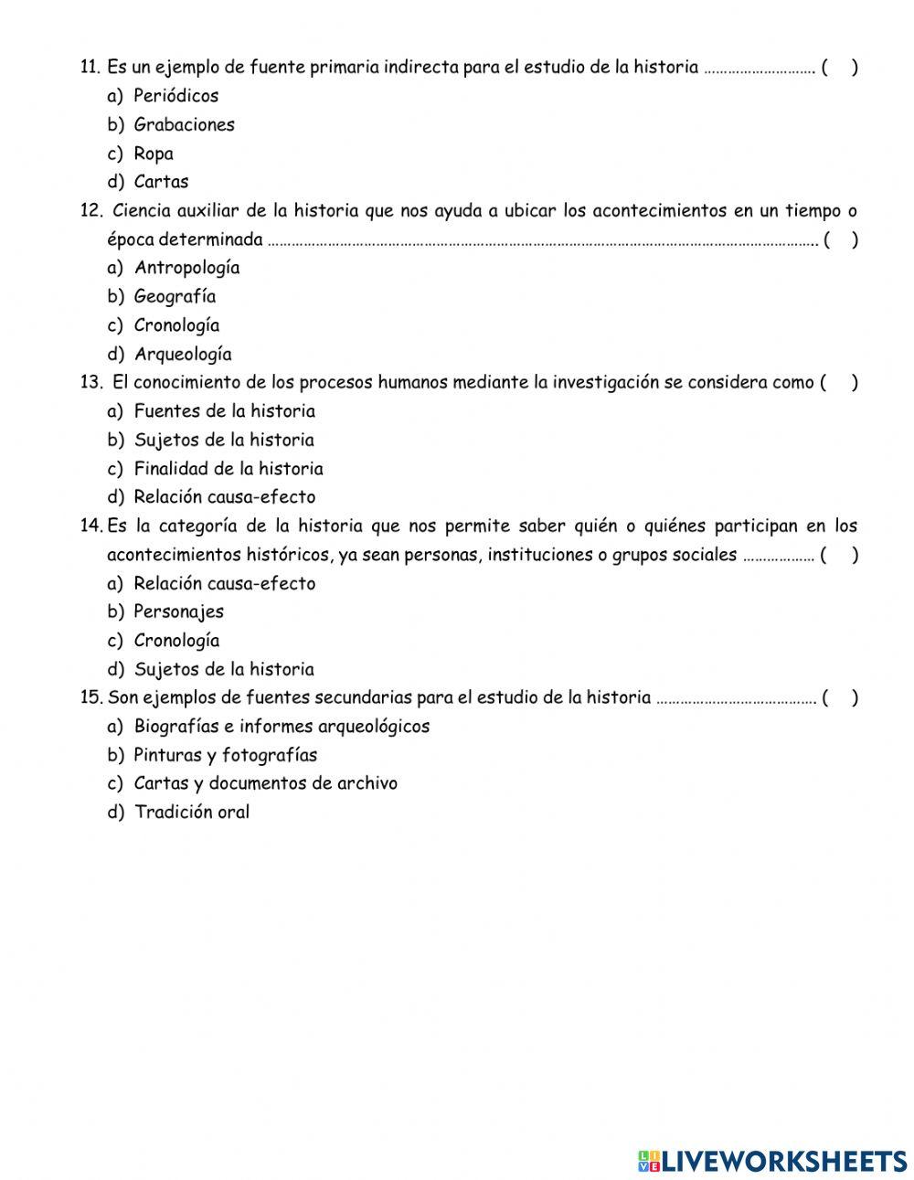 Módulo 1 | Free Interactive Worksheets | 1898949