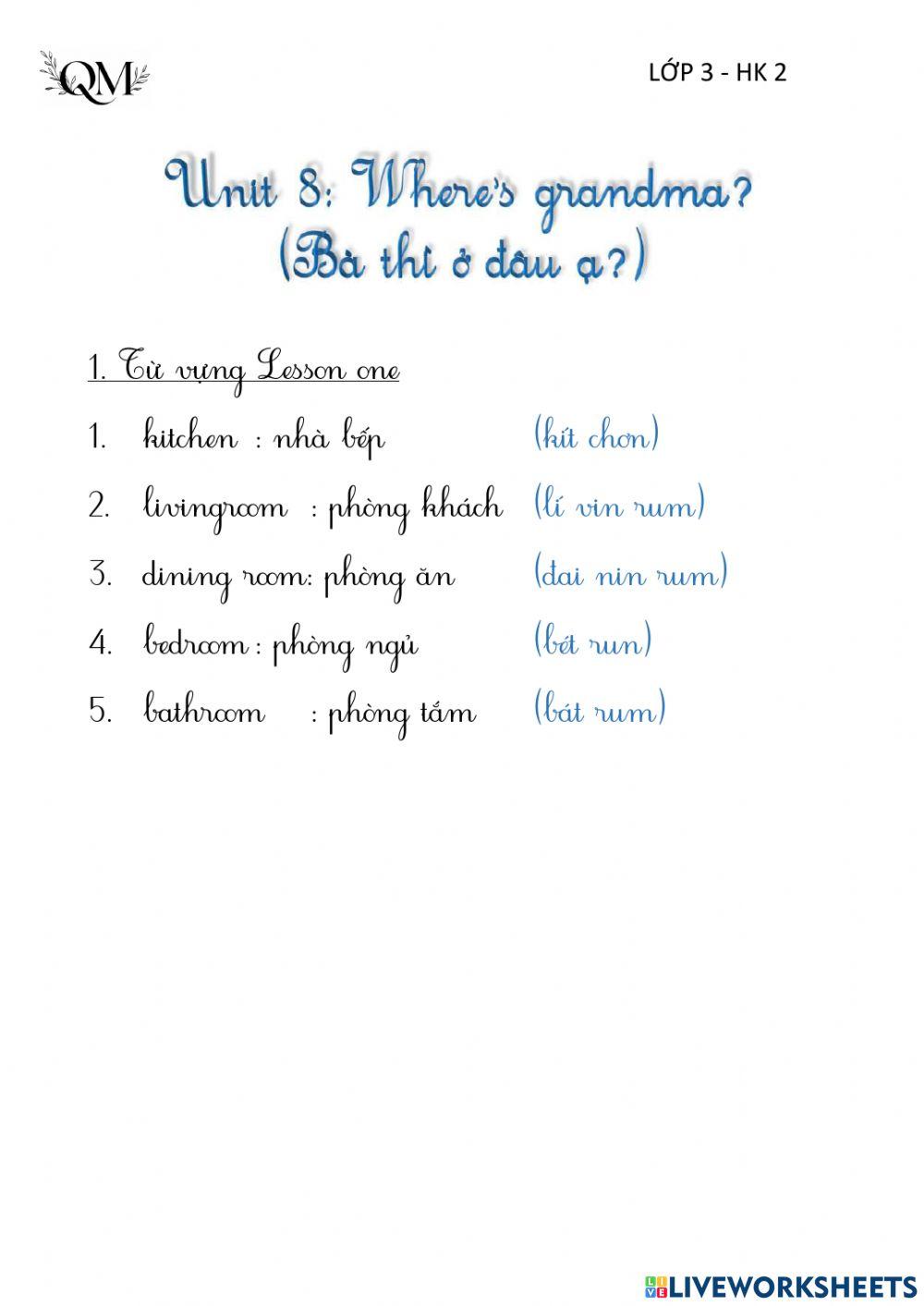 L3-u8 worksheet | Live Worksheets