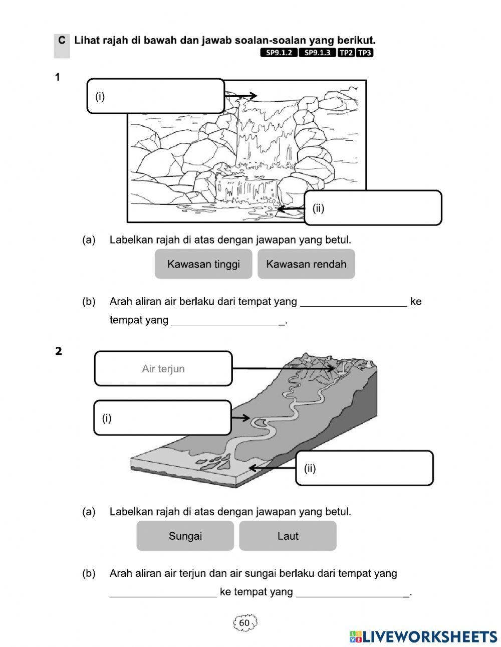 Sains Tahun 2 (Bumi) online exercise for | Live Worksheets