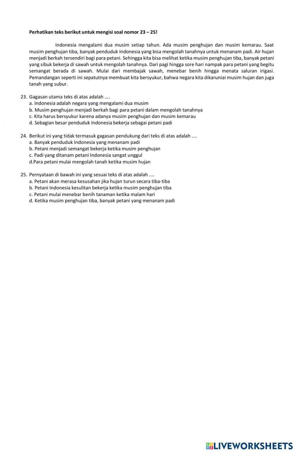 Tema 8 subtema 2 interactive exercise | Live Worksheets