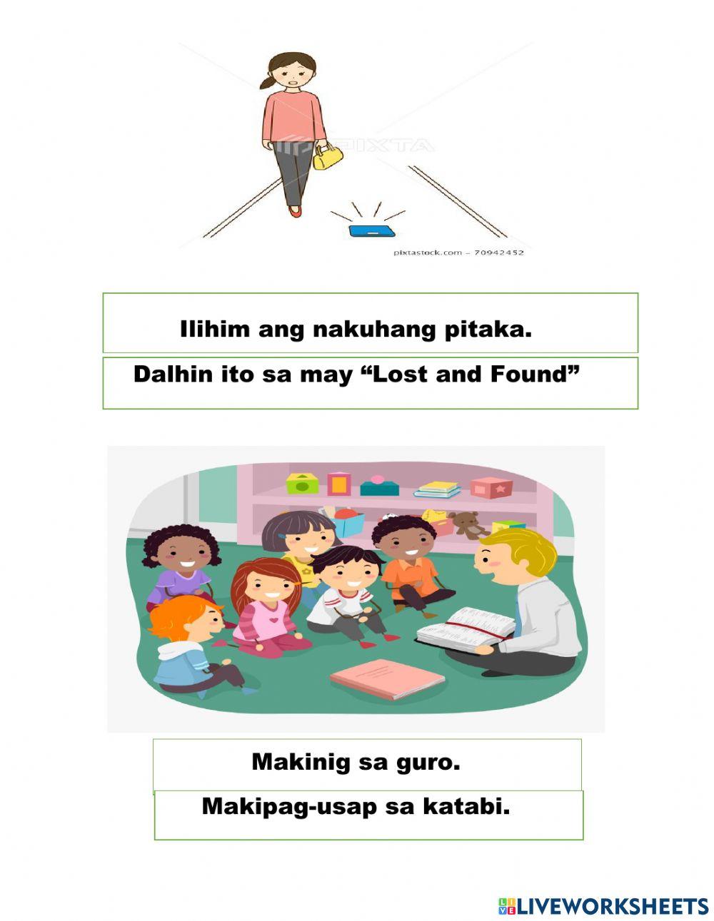 FILIPINO 3rd Quarter online exercise for | Live Worksheets