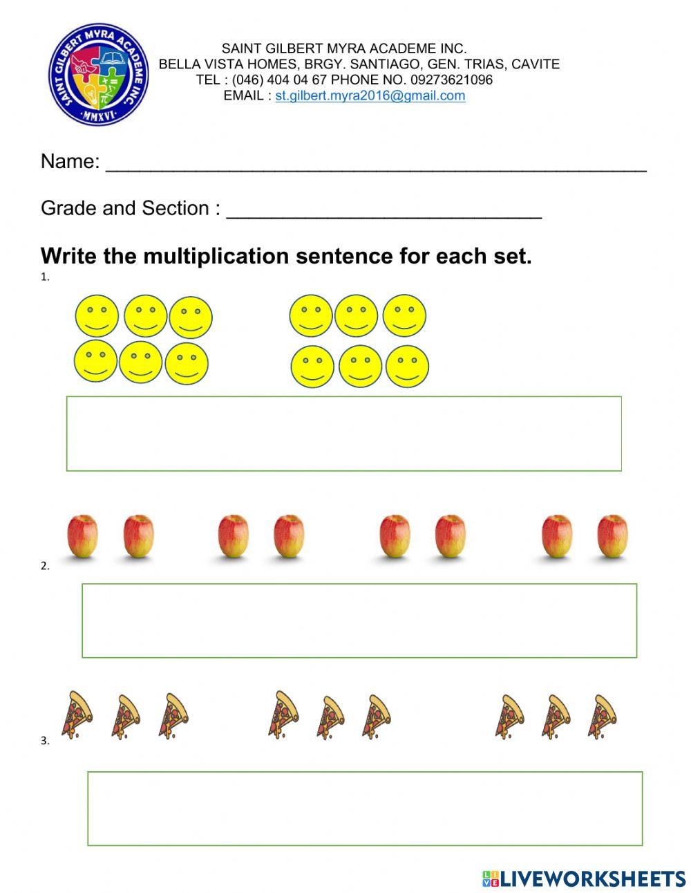MATH HOPE online exercise for | Live Worksheets