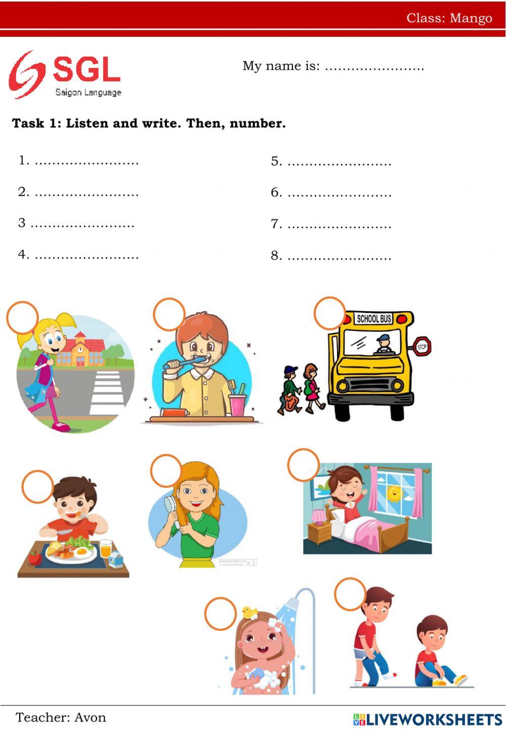 Mango 25,2 worksheet | Live Worksheets