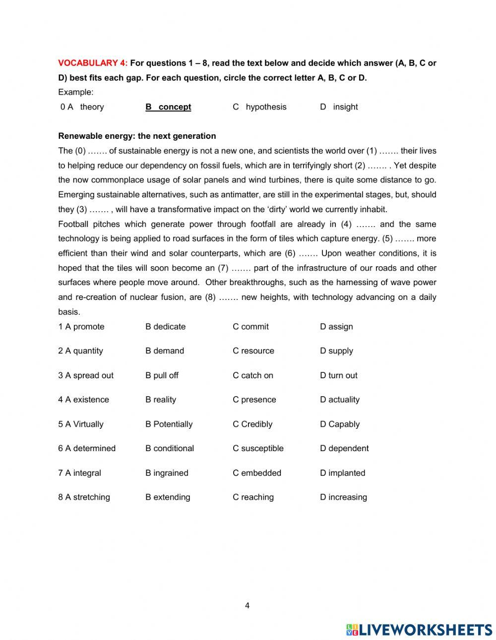 1903713 | Vocabulary 10 | Ha To | LiveWorksheets