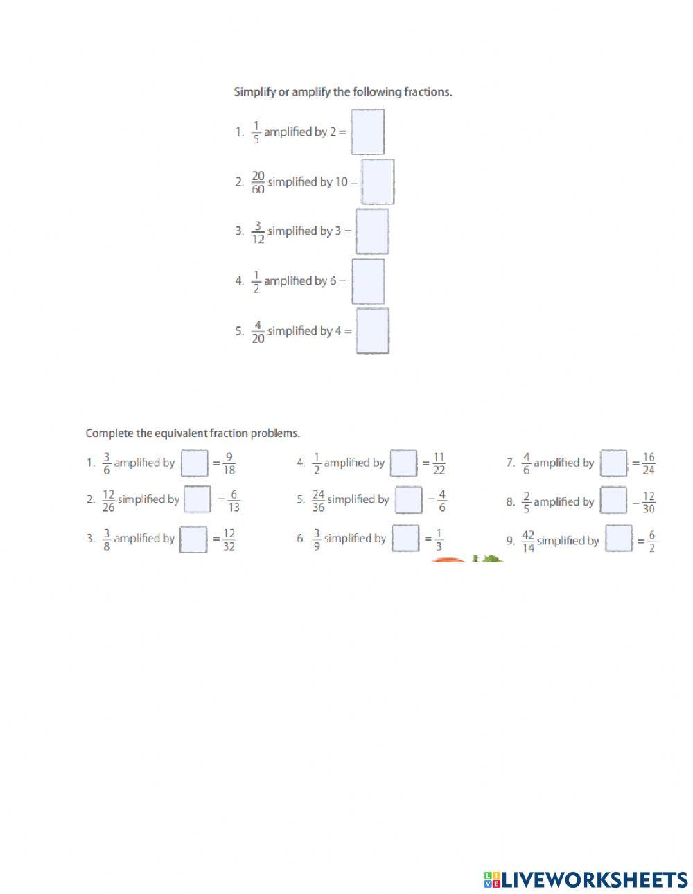 Quarterly Math test worksheet | Live Worksheets