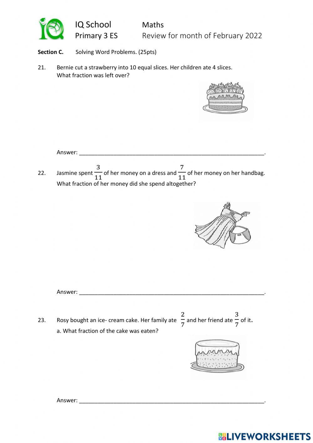 Express Maths F… | Free Interactive Worksheets | 1904876