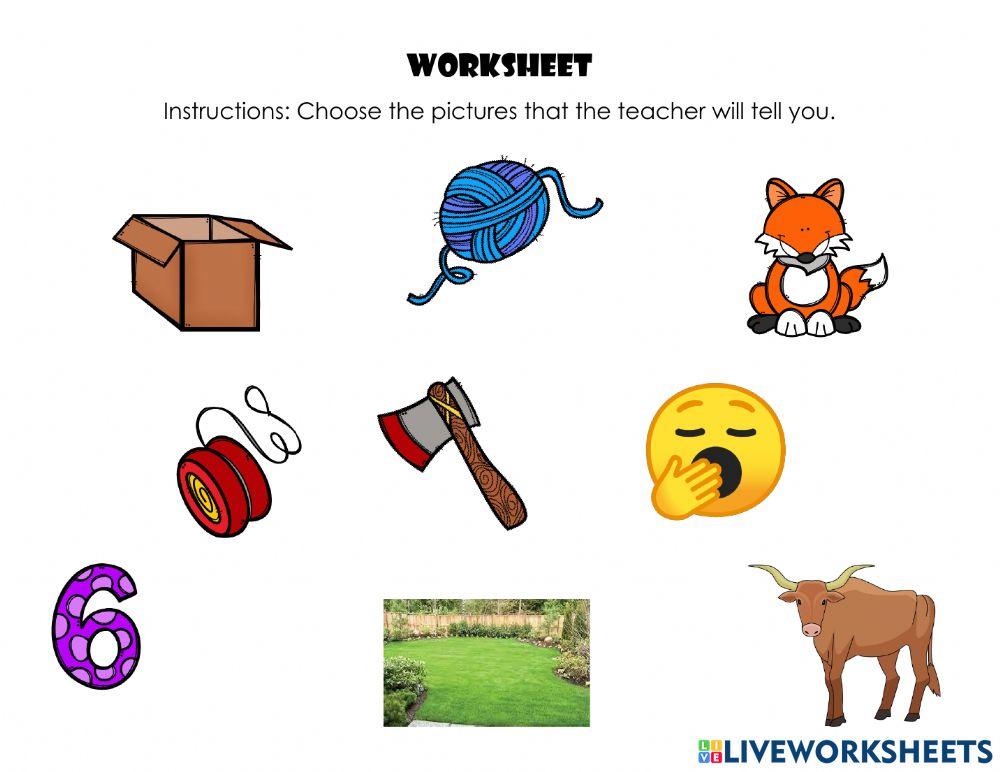 X and y worksheet | Live Worksheets