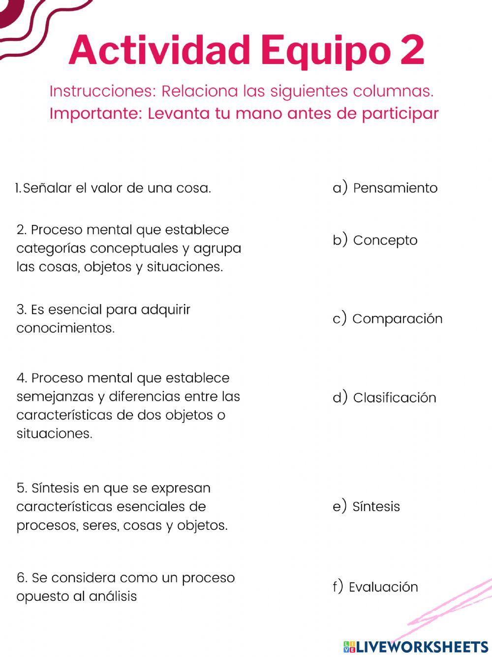 Actividad Equipo 2 1844384 | DebanhiCas | Live