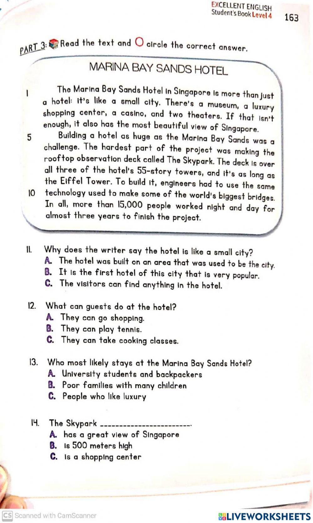 P.4 Post-test -Excelllent online exercise for | Live Worksheets