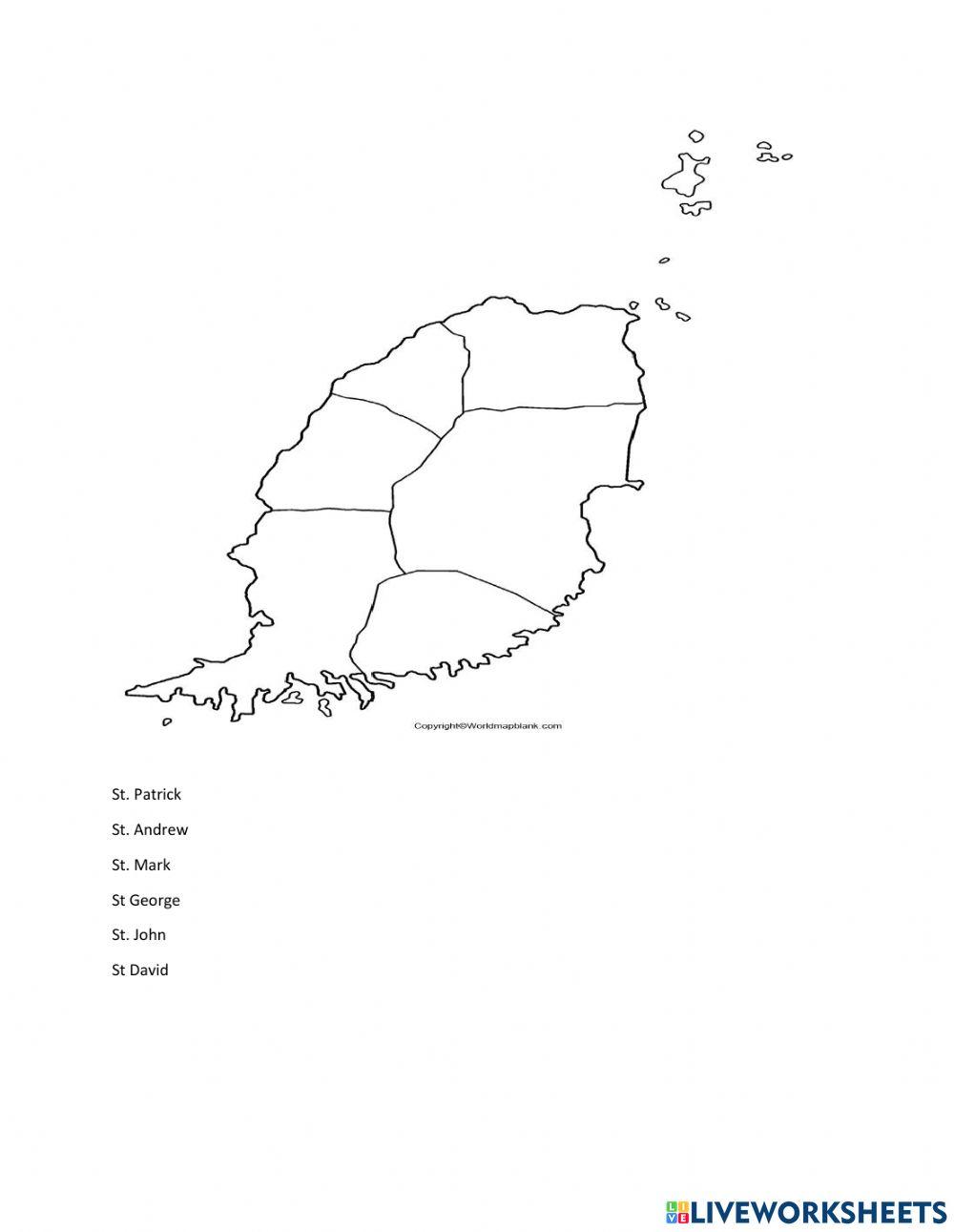 Map of Grenada 2712458 | Quanisa Alexander