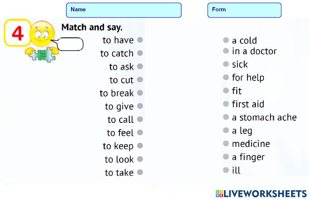 Health 1 | Live Worksheets