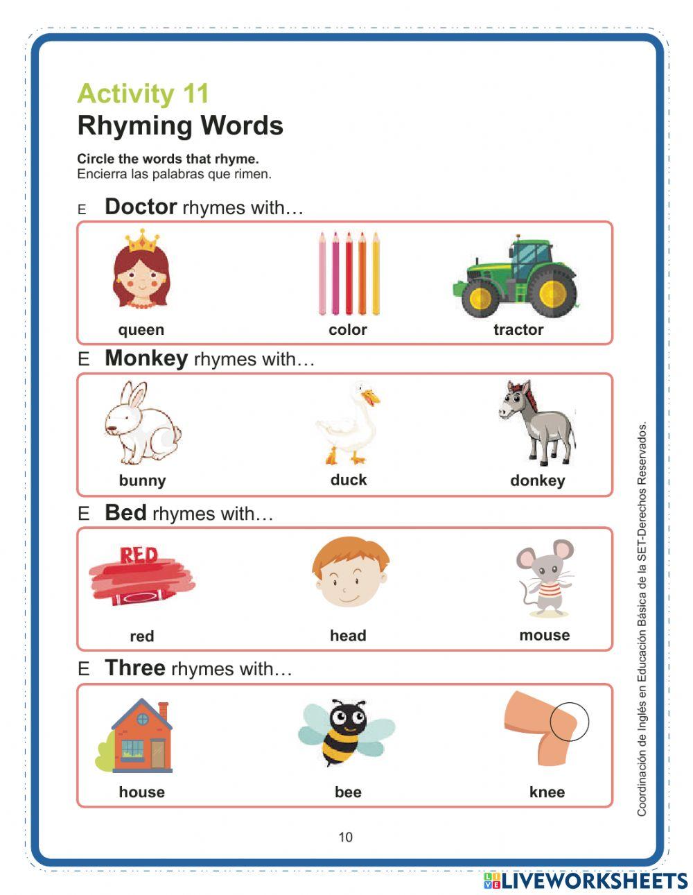 Febrero 2 worksheet | Live Worksheets