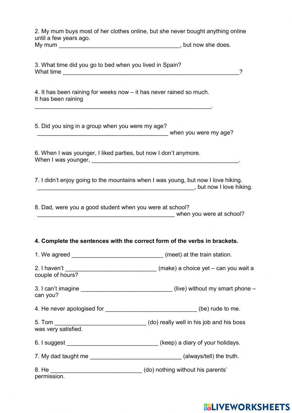 Unit 6 test interactive worksheet for 6 | Live Worksheets