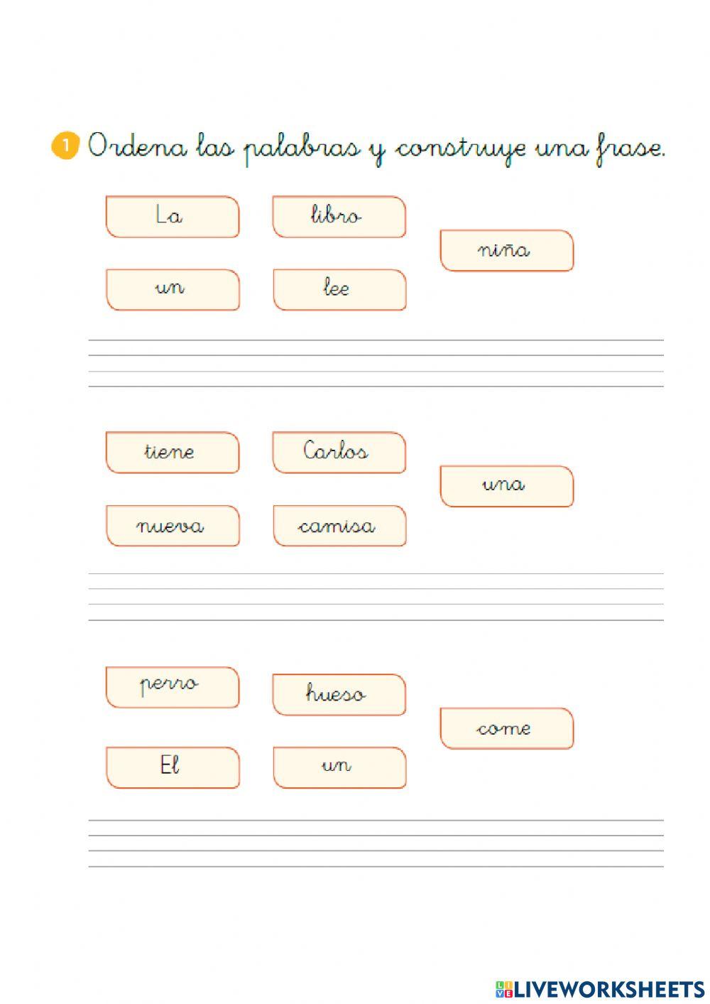 ga, gue, gui, go, gu (2) online exercise for | Live Worksheets