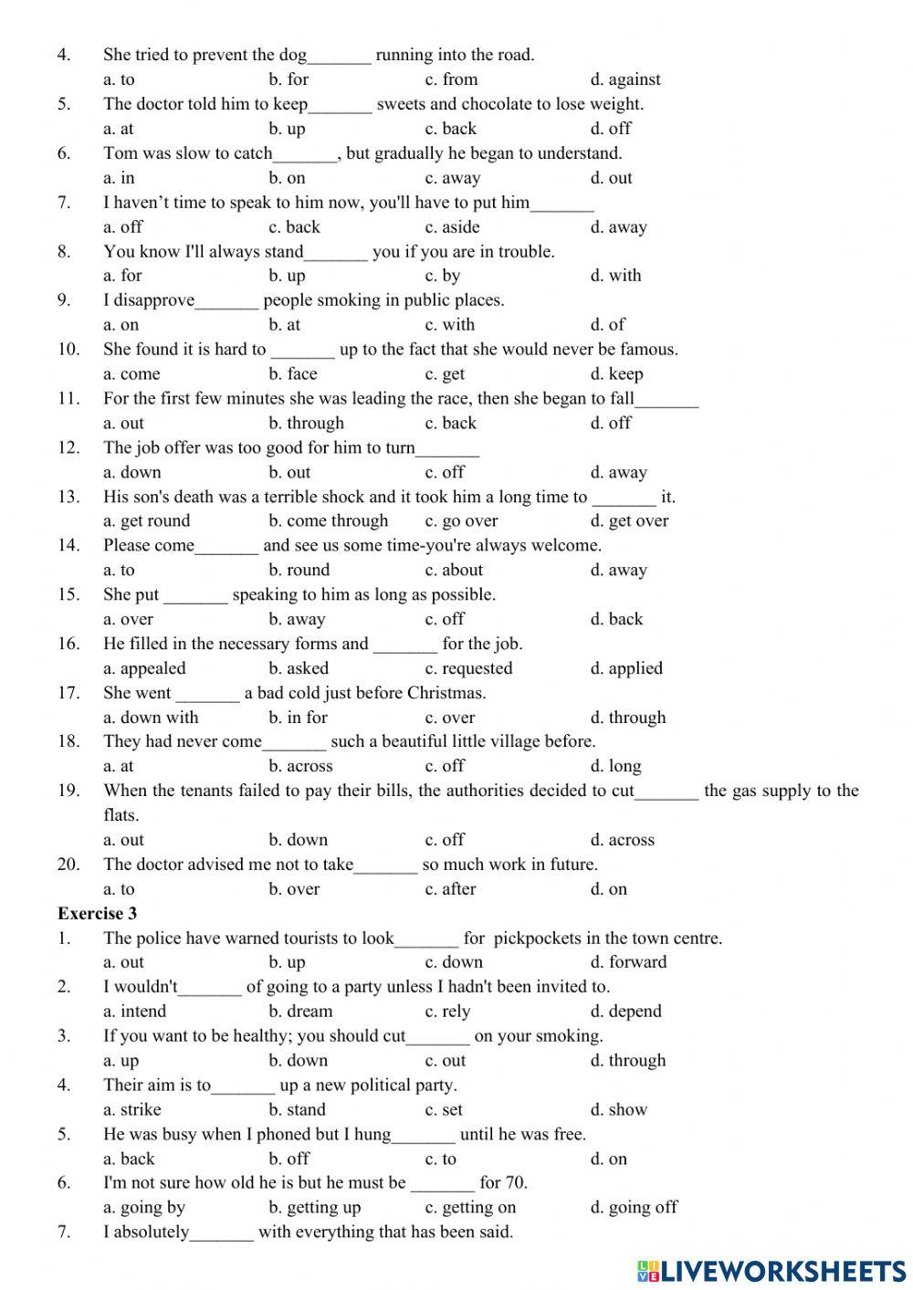 1848458 | Phrasal verbs | HanhLam | LiveWorksheets