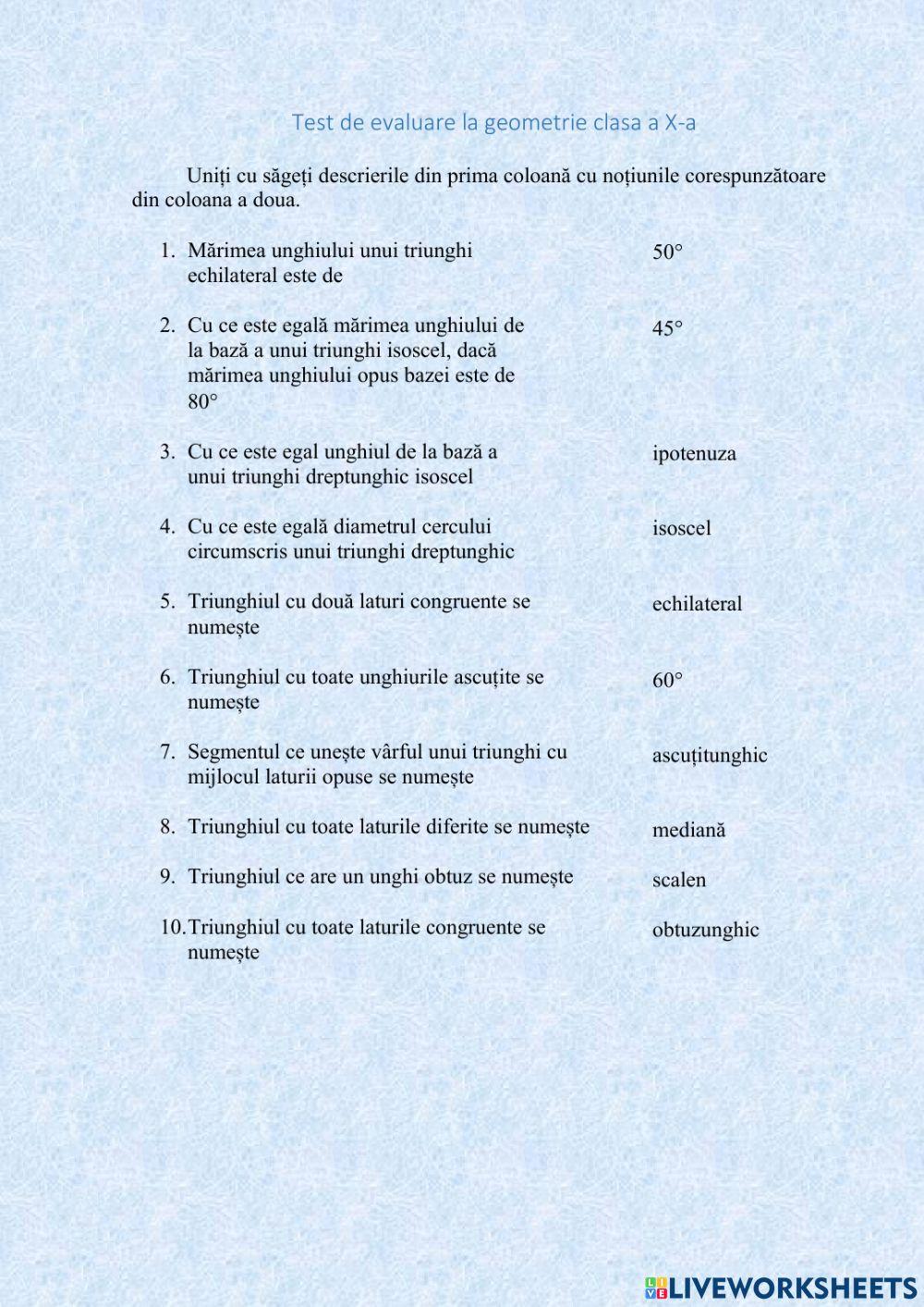 1850415 | Triunghiuri. Clasificarea triunghirilor | Igor