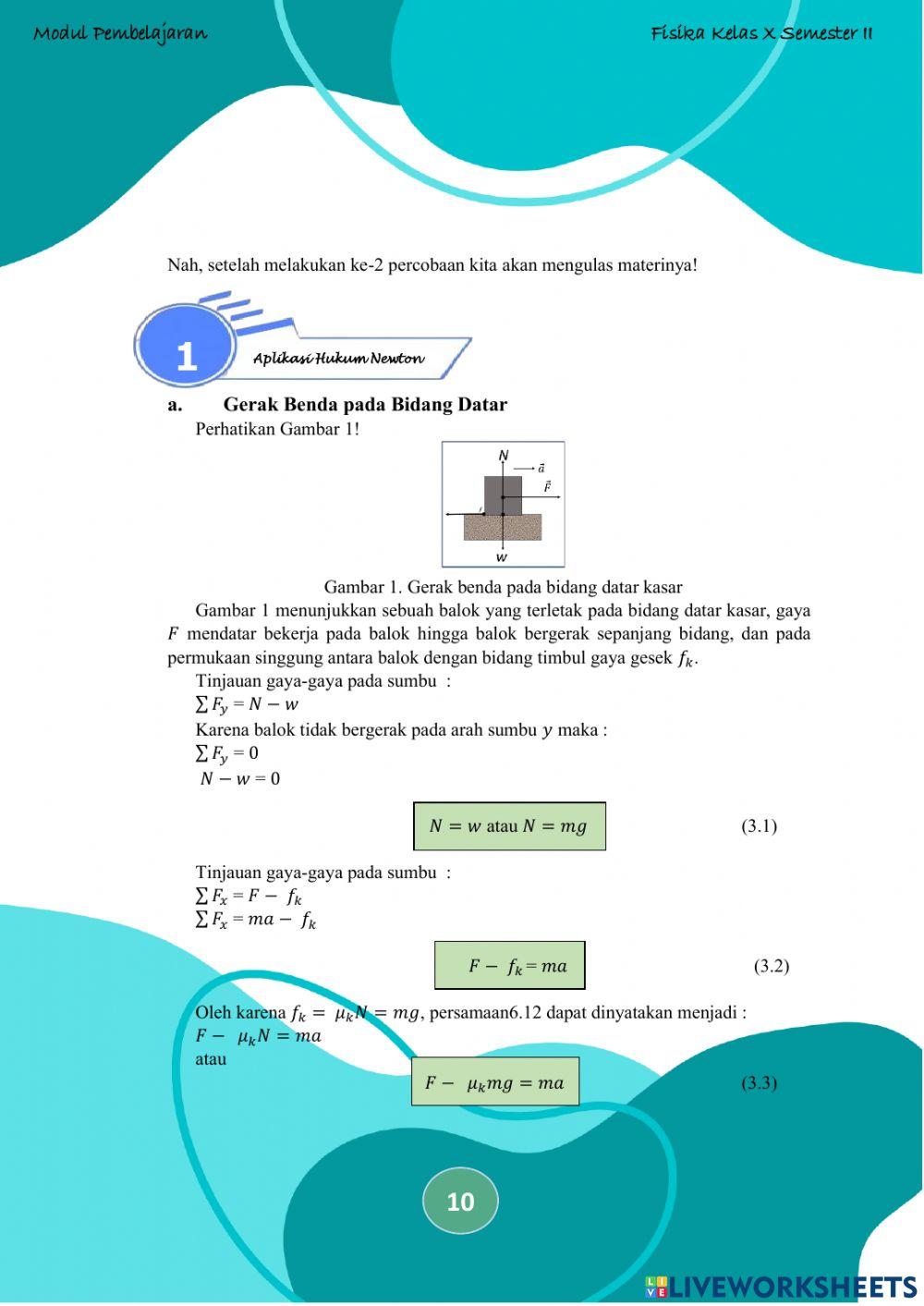 Modul 3 part 3 worksheet | Live Worksheets