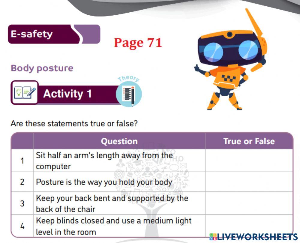 Activity 1-u4 worksheet | Live Worksheets
