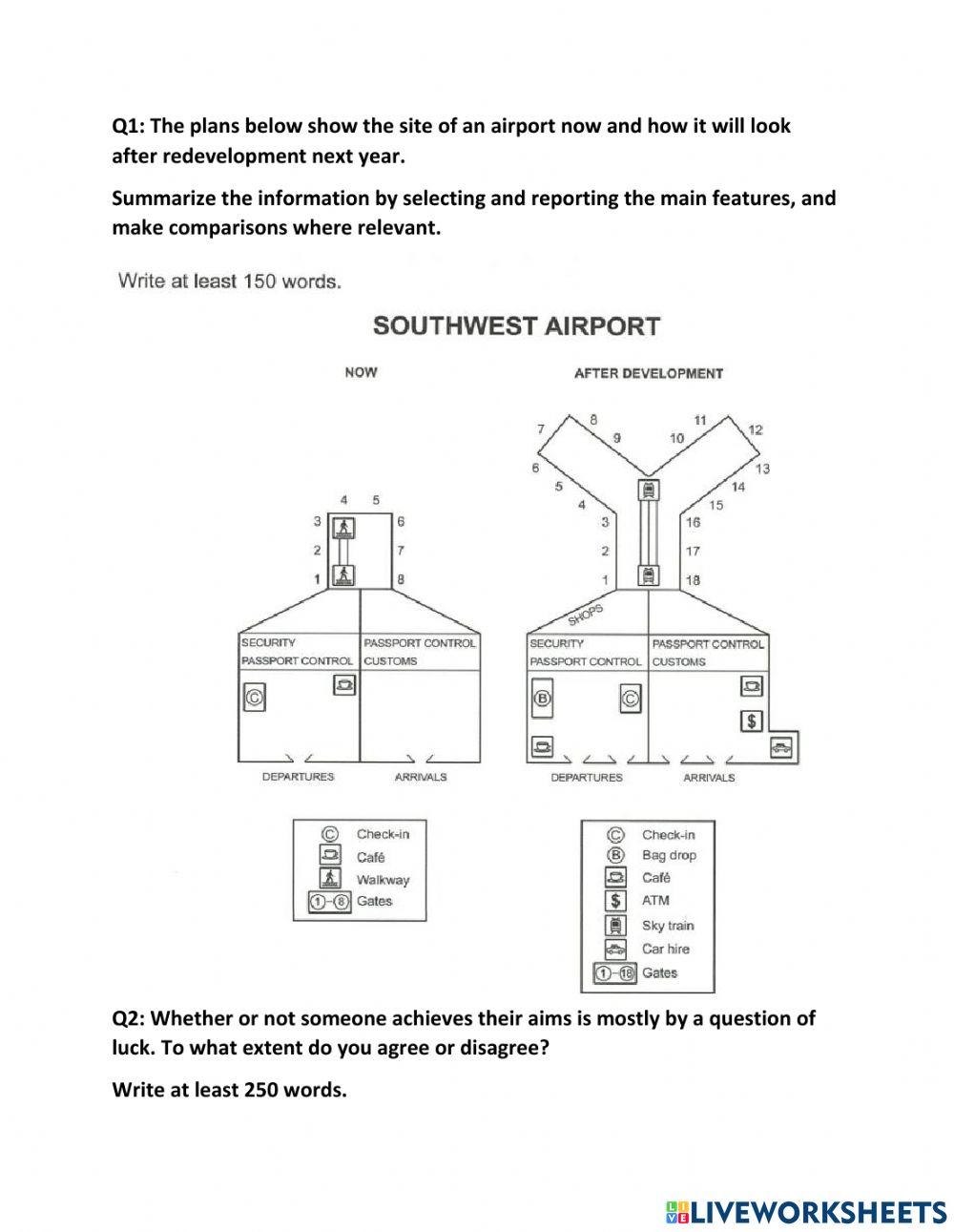 Ielts writing practice worksheet | Live Worksheets