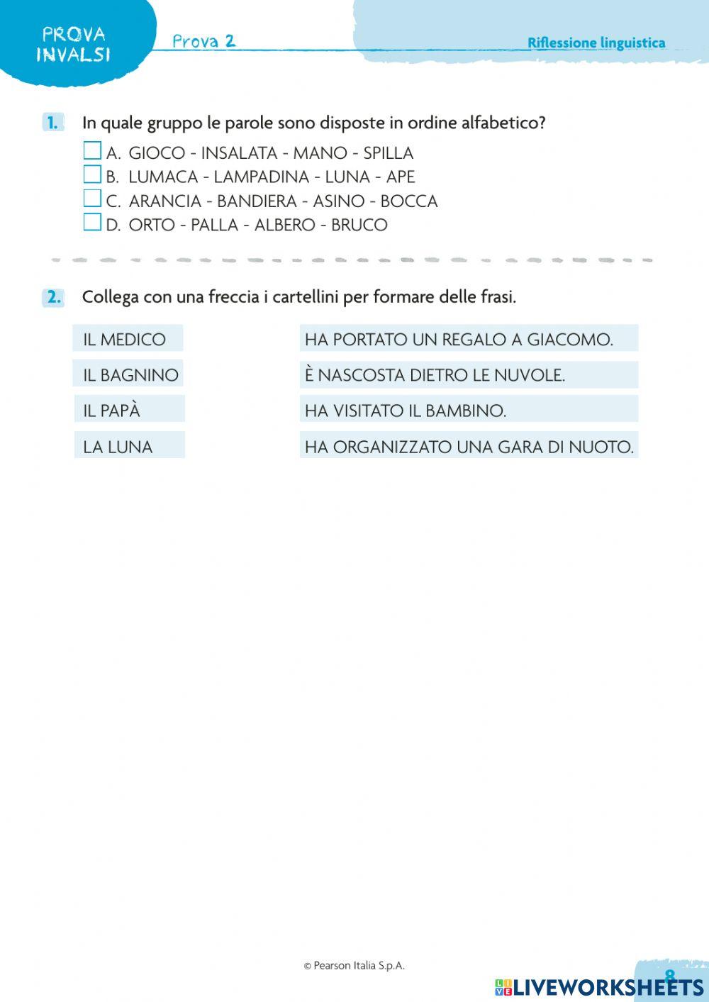 SIMULAZIONE INVALSI ITA 2 2718246 | elisasartor