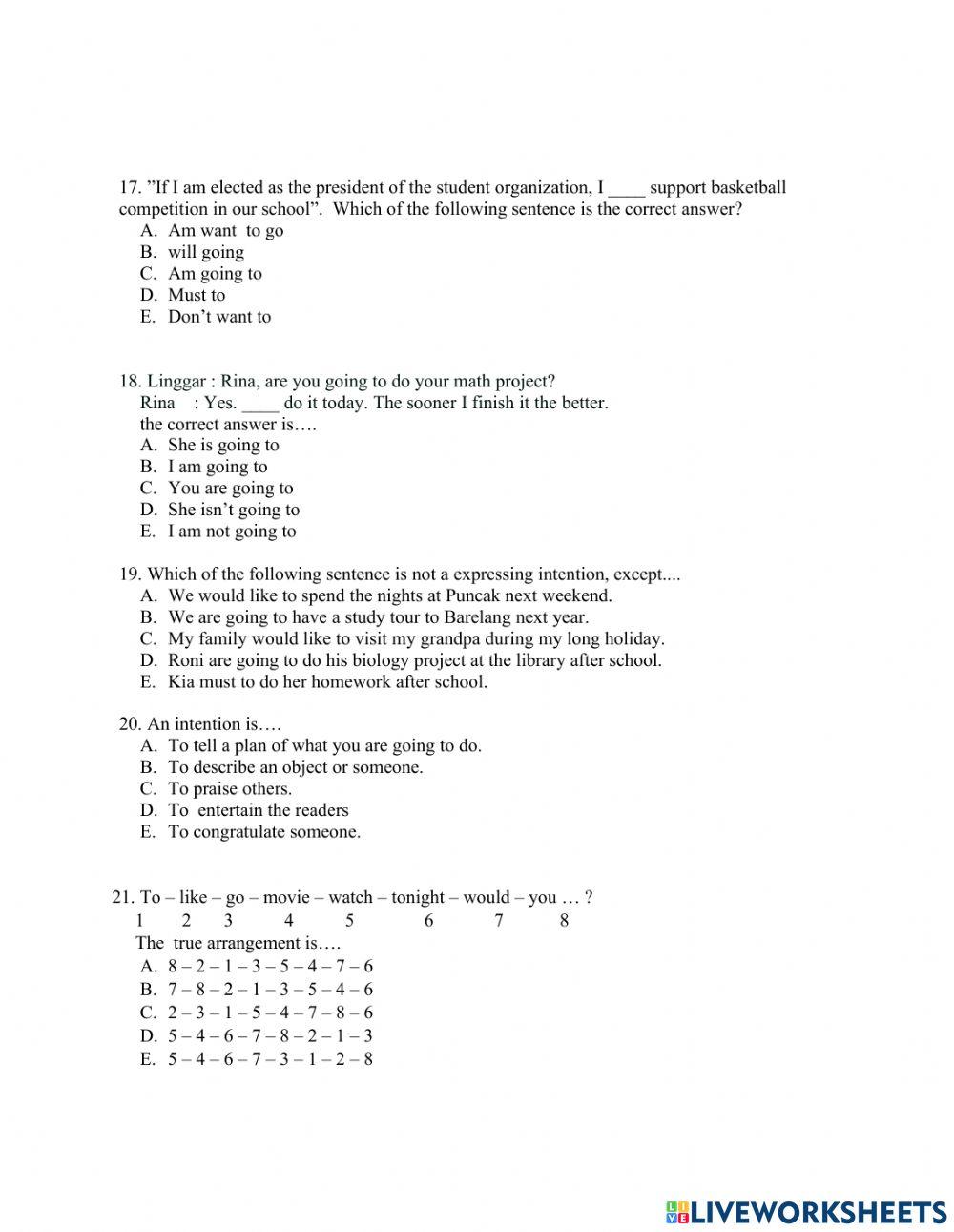 2719219 | EXPRESSING INTENTION 3.3 | Egi ilham