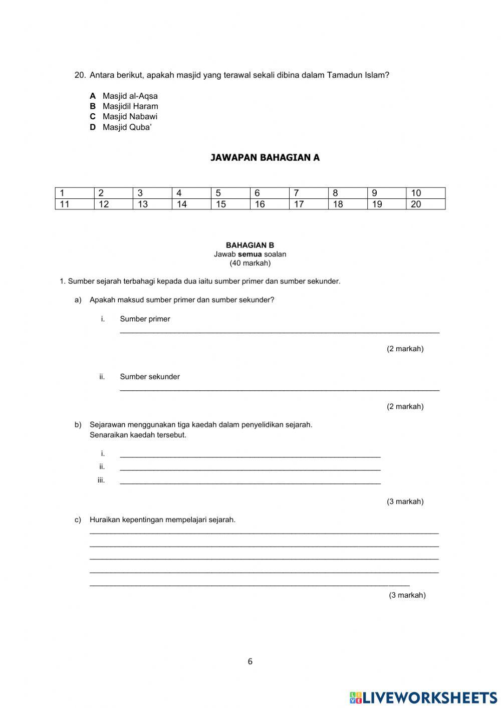 Cpat sej t1 worksheet | Live Worksheets