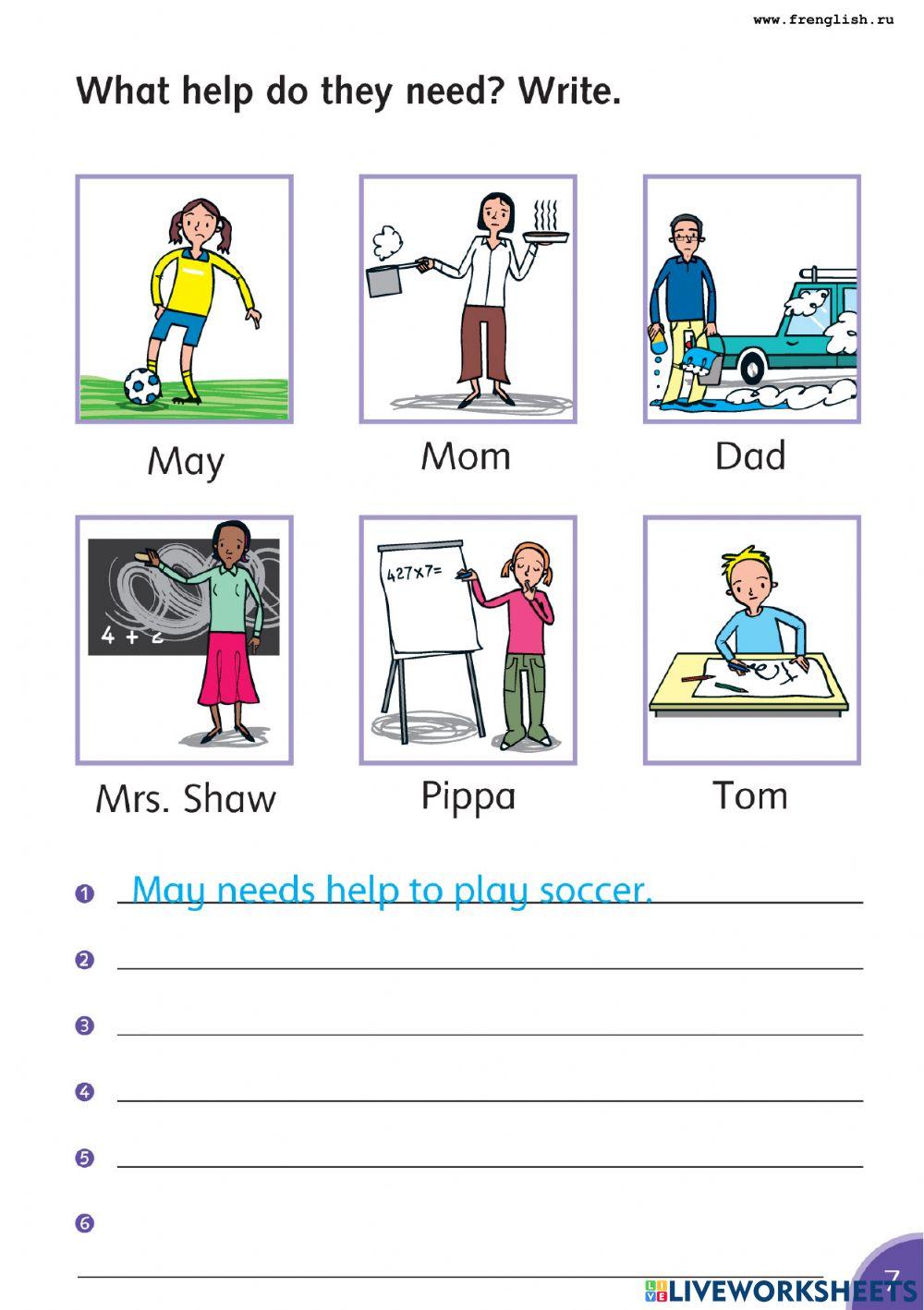 We won a cup worksheet | Live Worksheets