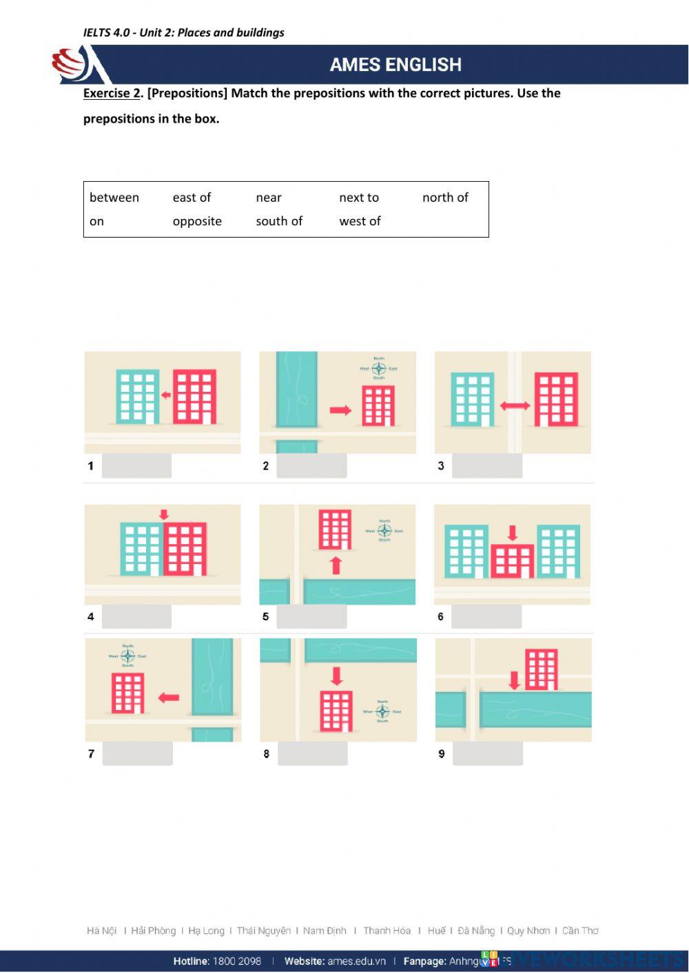 1857859 | Worksheet U2 Lesson 2 Writing 1 | Minh_HUCE