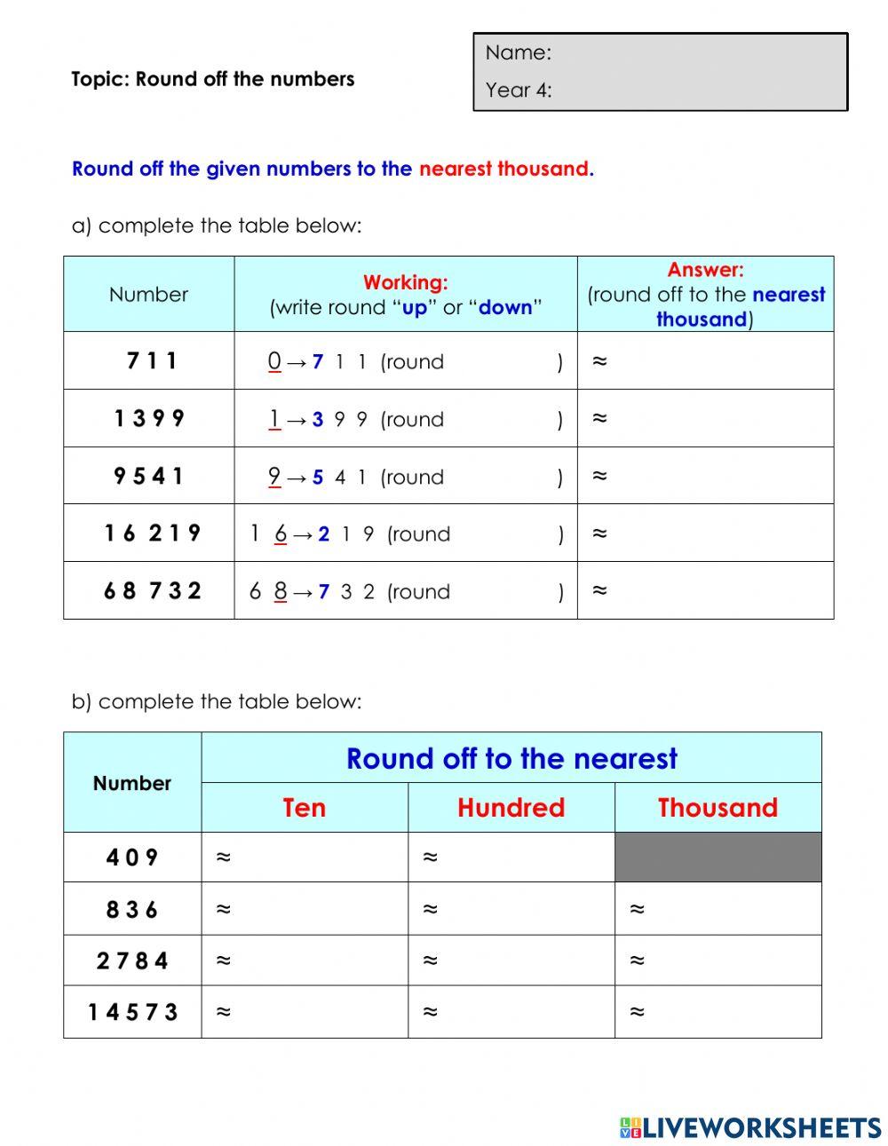 Rounding Numbers Rules And Examples 42 Off
