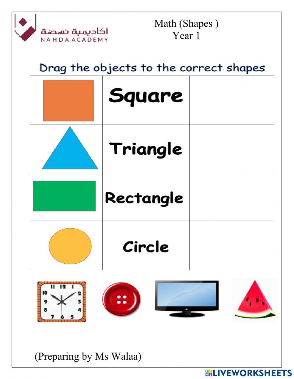 Math online exercise for year1 | Live Worksheets