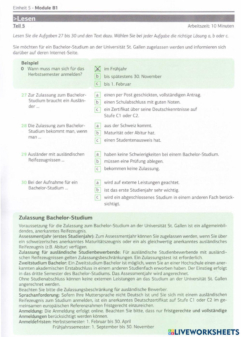 4150409 | B1 M EH5 Lesen Prüfungsvorbereitung | Minh Hanh