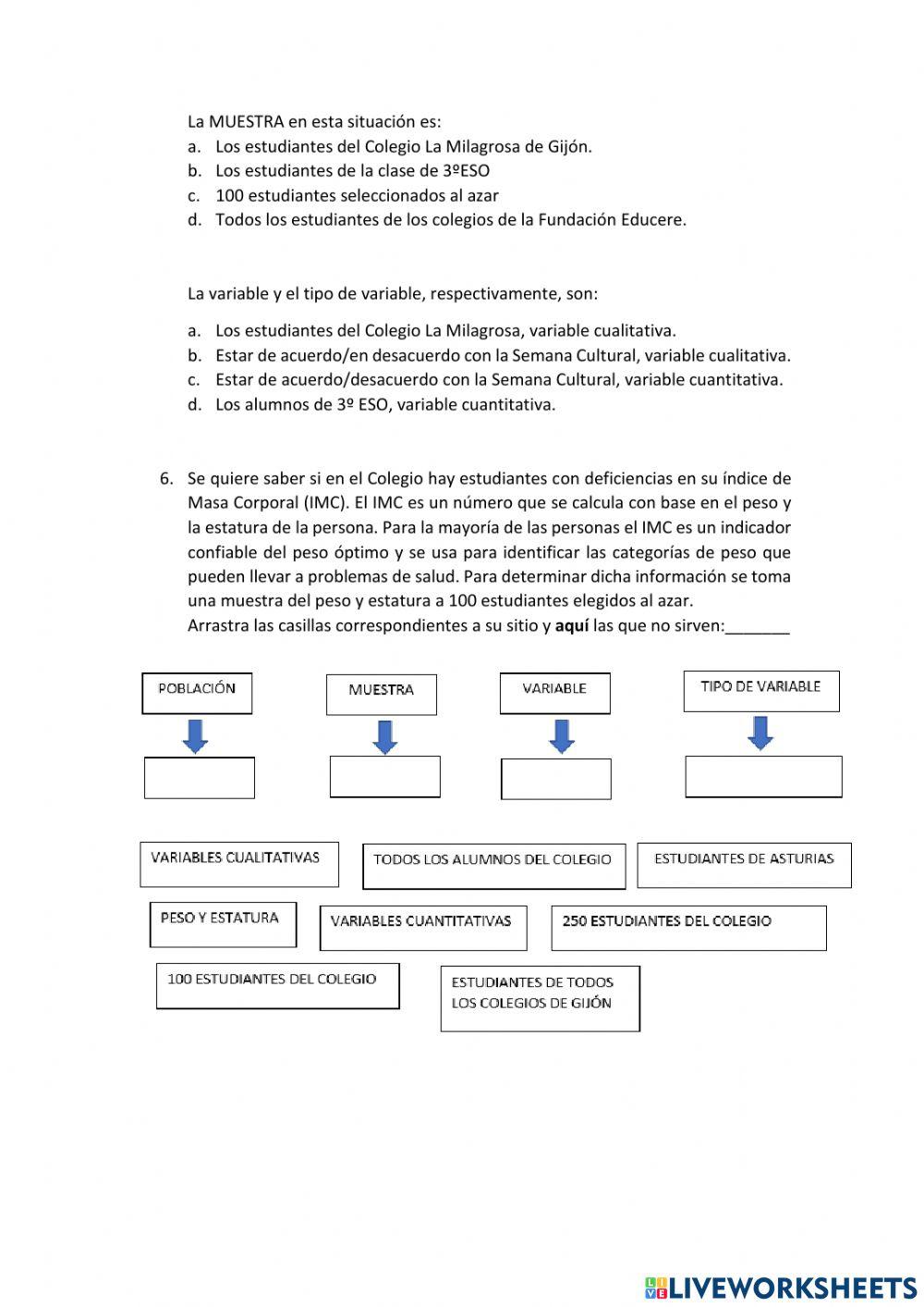 Conceptos básic… | Free Interactive Worksheets | 1908794 Conceptos básic… | Free Interactive Worksheets | 1908794