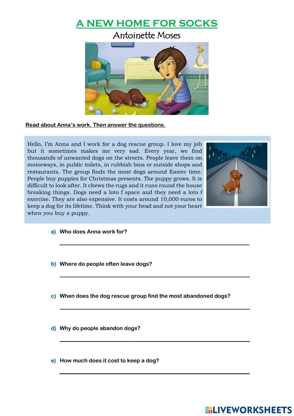 A new home for … | Free Interactive Worksheets | 1929905