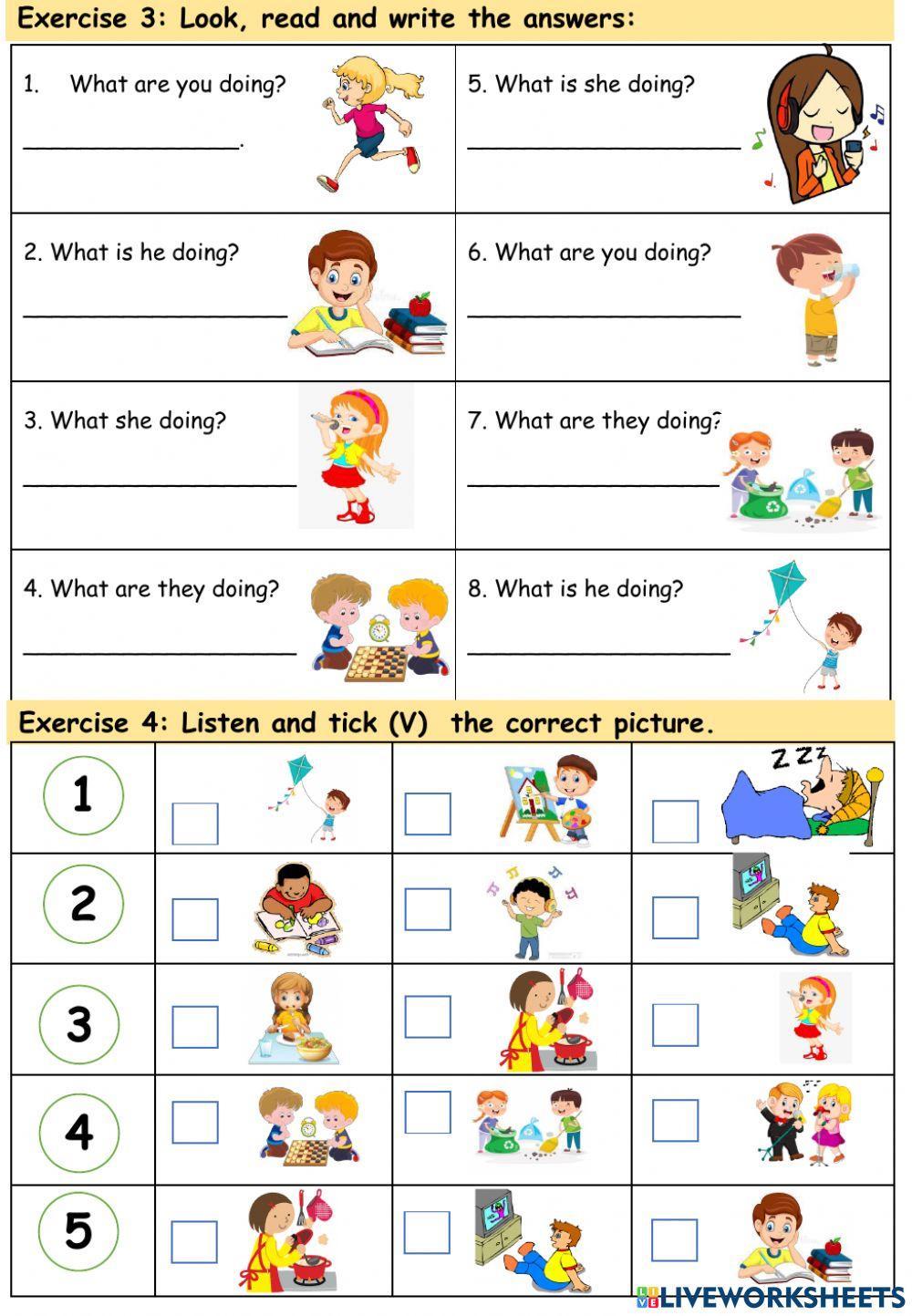 Ready- At home- Lesson 2 worksheet | Live Worksheets
