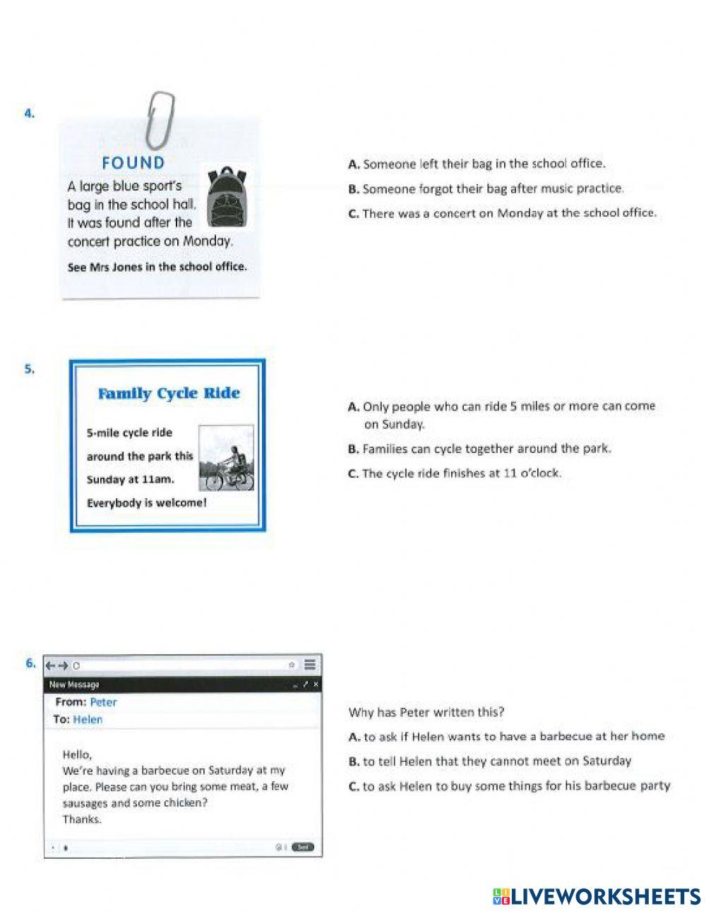 Ket Reading and Writing Simply test 8 2780328 | Lu Hoang