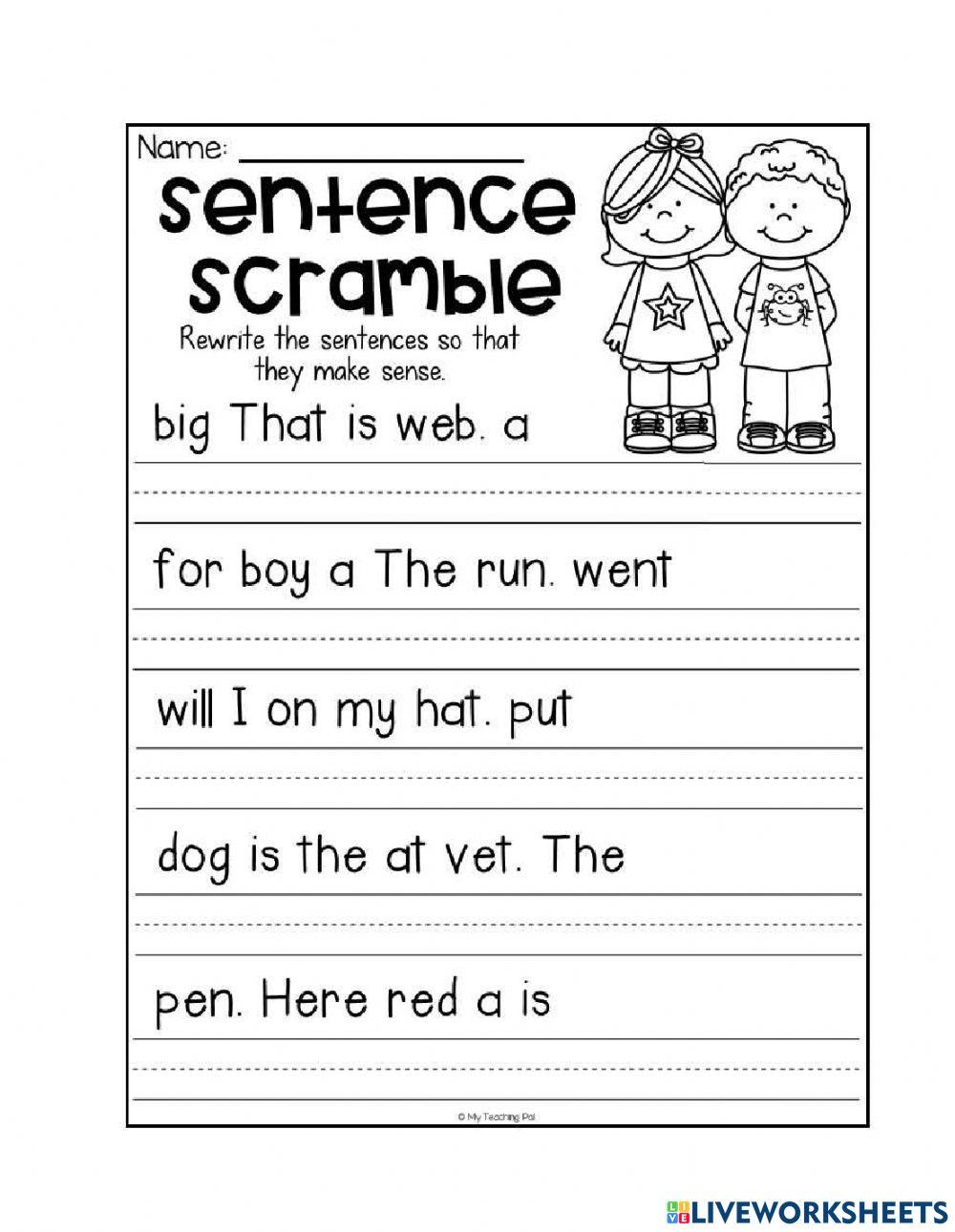 Creative Writing online exercise for | Live Worksheets